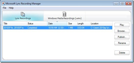 Microsoft UC and other stuff...: Understanding Recording and ...